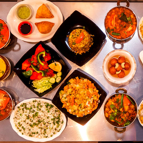 Grand Party Platter | Family Treats Served | By Indian Delight